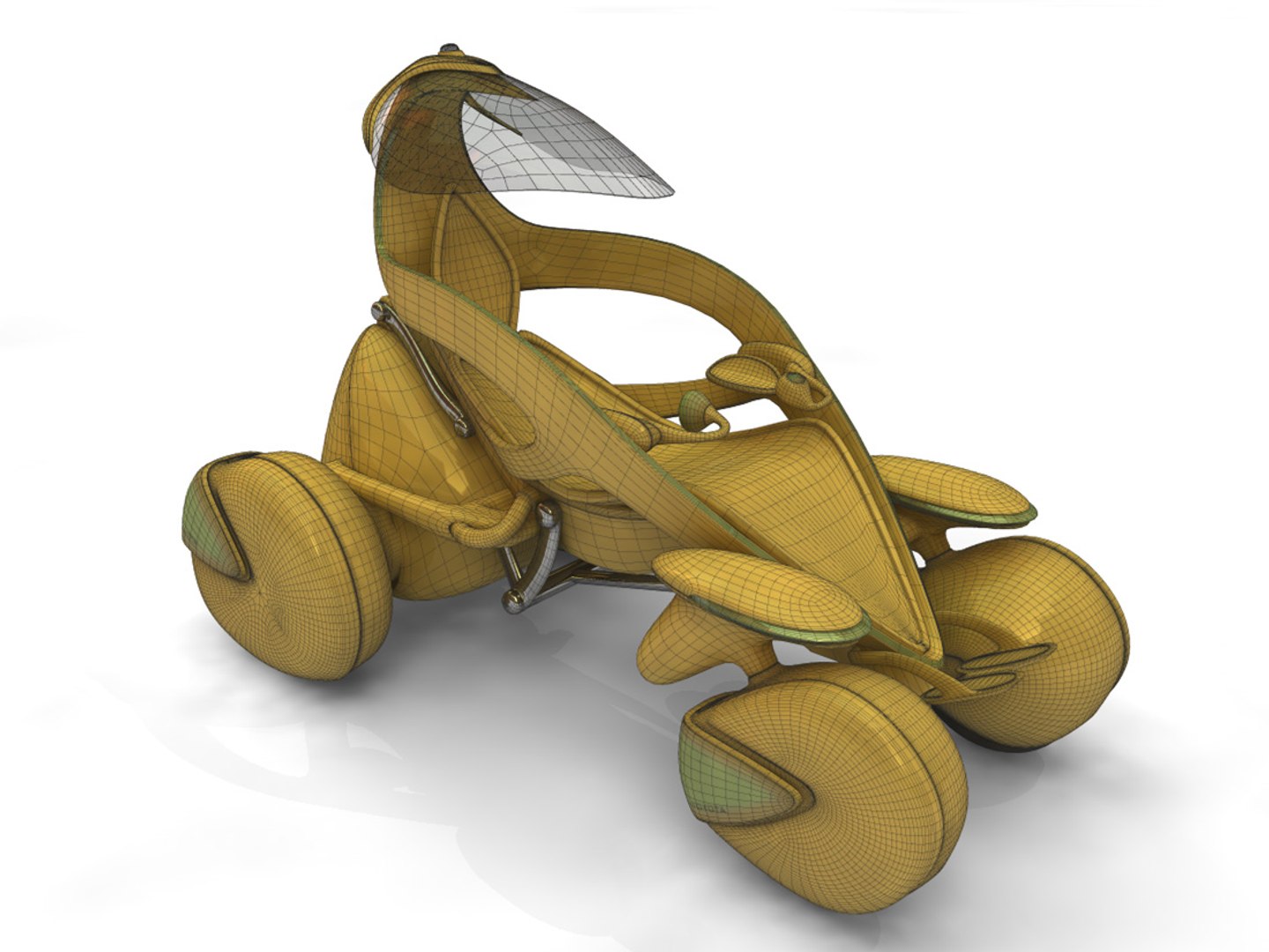 3d Concept Car Toyota Model