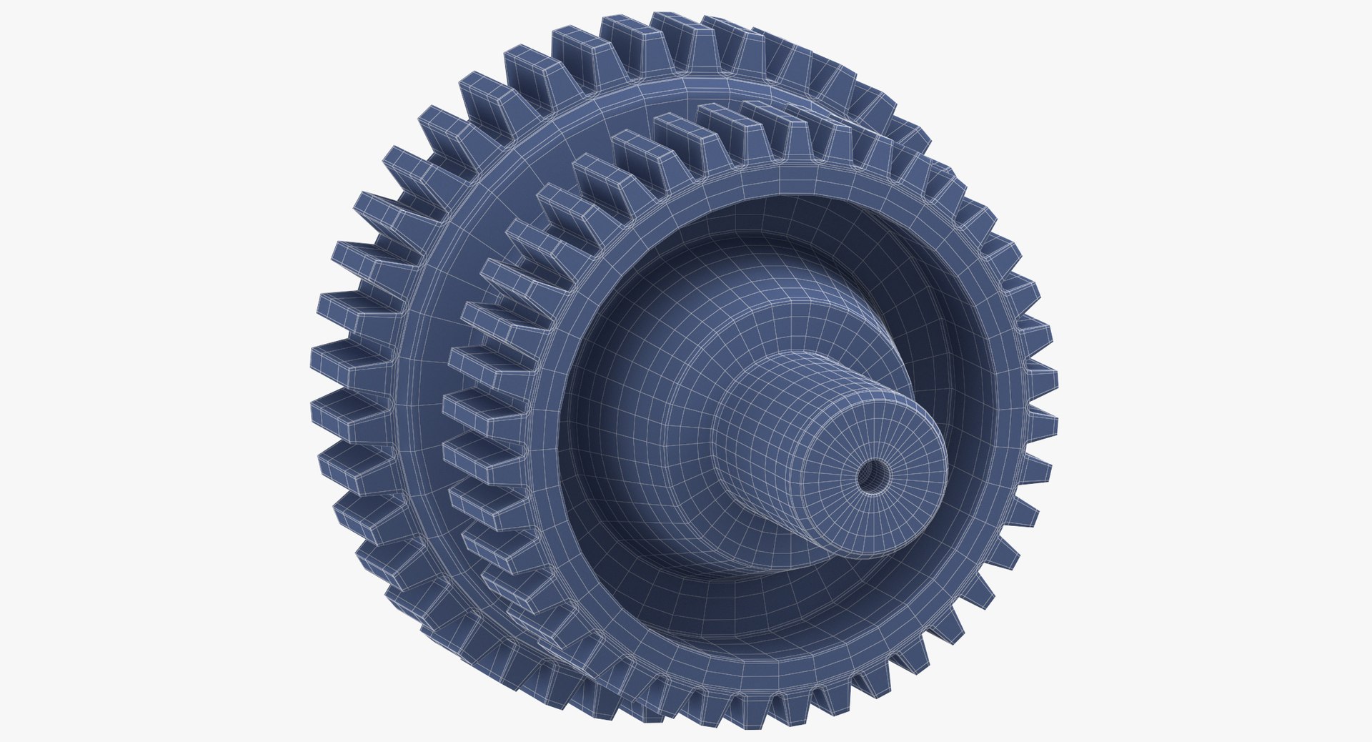 3D Dual Spur Gear - TurboSquid 1402655