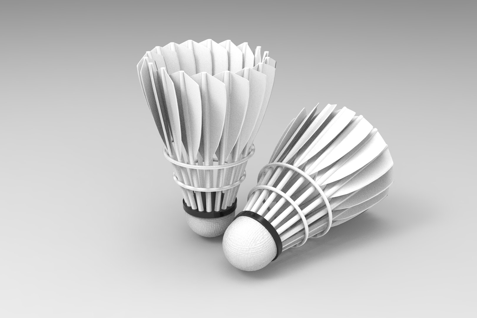 Badminton Ball 3D - TurboSquid 1907995