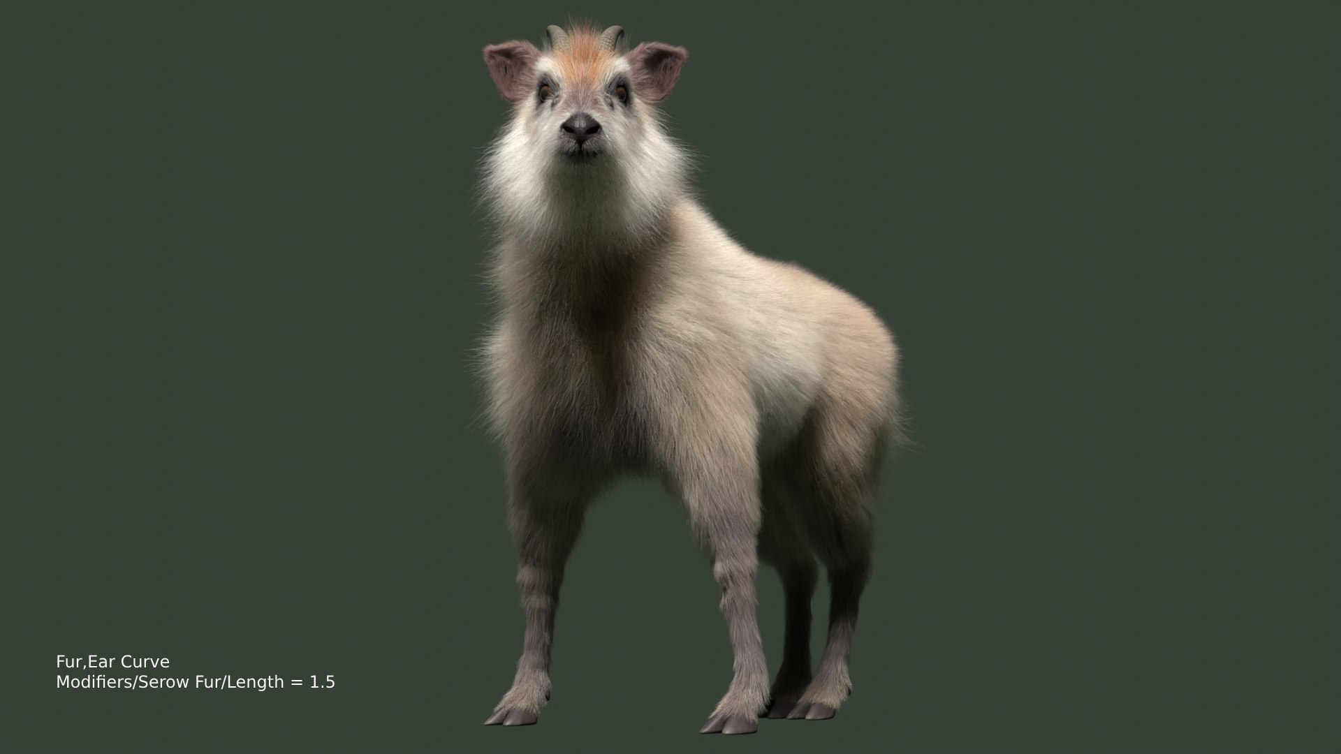 3D Serow - TurboSquid 2095723