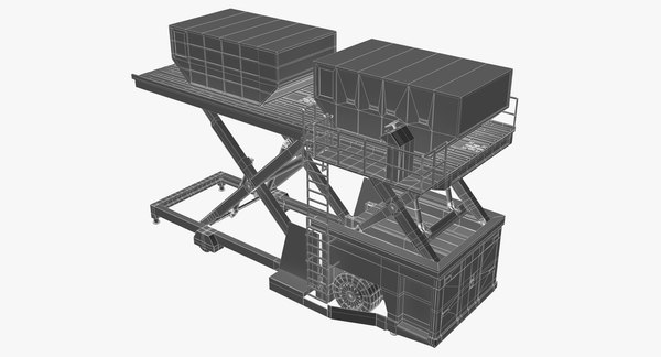 3D aircraft loader device rigged - TurboSquid 1404728