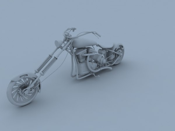 max s classic chopper bike