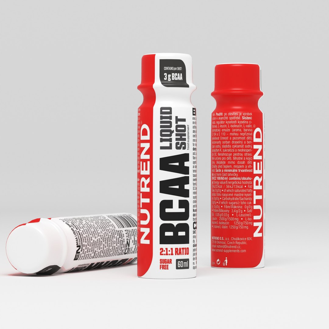 3D BCAA Liquid Shot 4K - TurboSquid 2387861