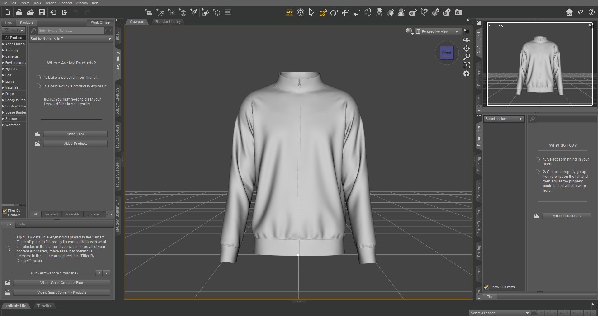 3D Model Mens Knitted Outdoor Fleece Jacket - TurboSquid 2082565