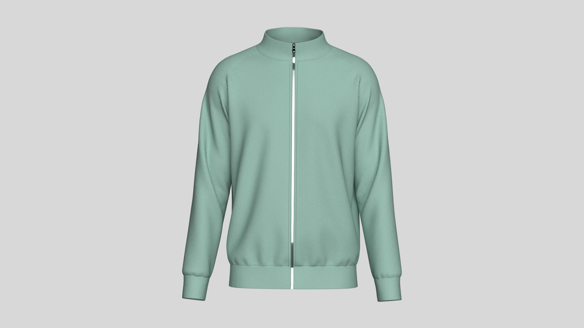 3D Model Mens Knitted Outdoor Fleece Jacket - TurboSquid 2082565