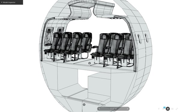 3D Airbus A320 Airplane Cabin - TurboSquid 1887498