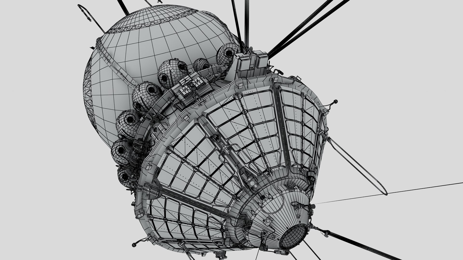 First spacecraft Vostok-1 3D - TurboSquid 1883413