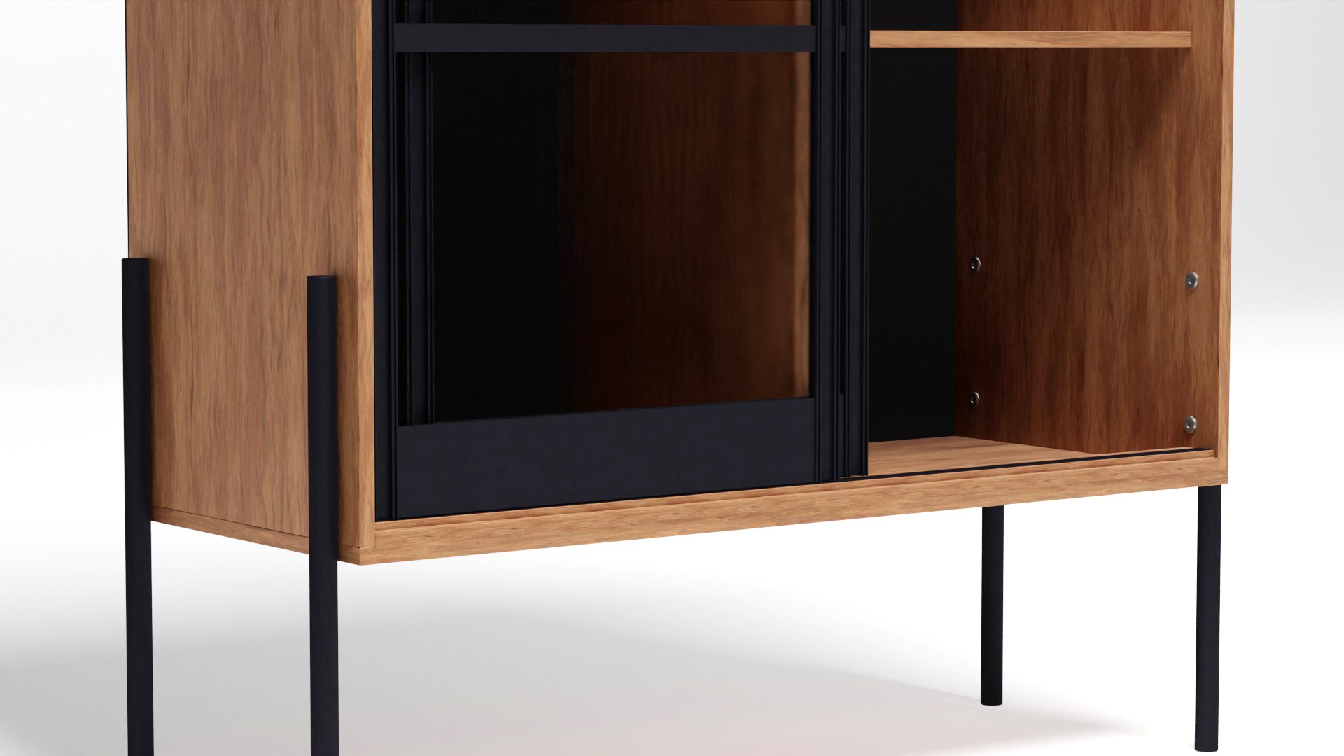 3D Scandinavian Display Cabinet - TurboSquid 1723860