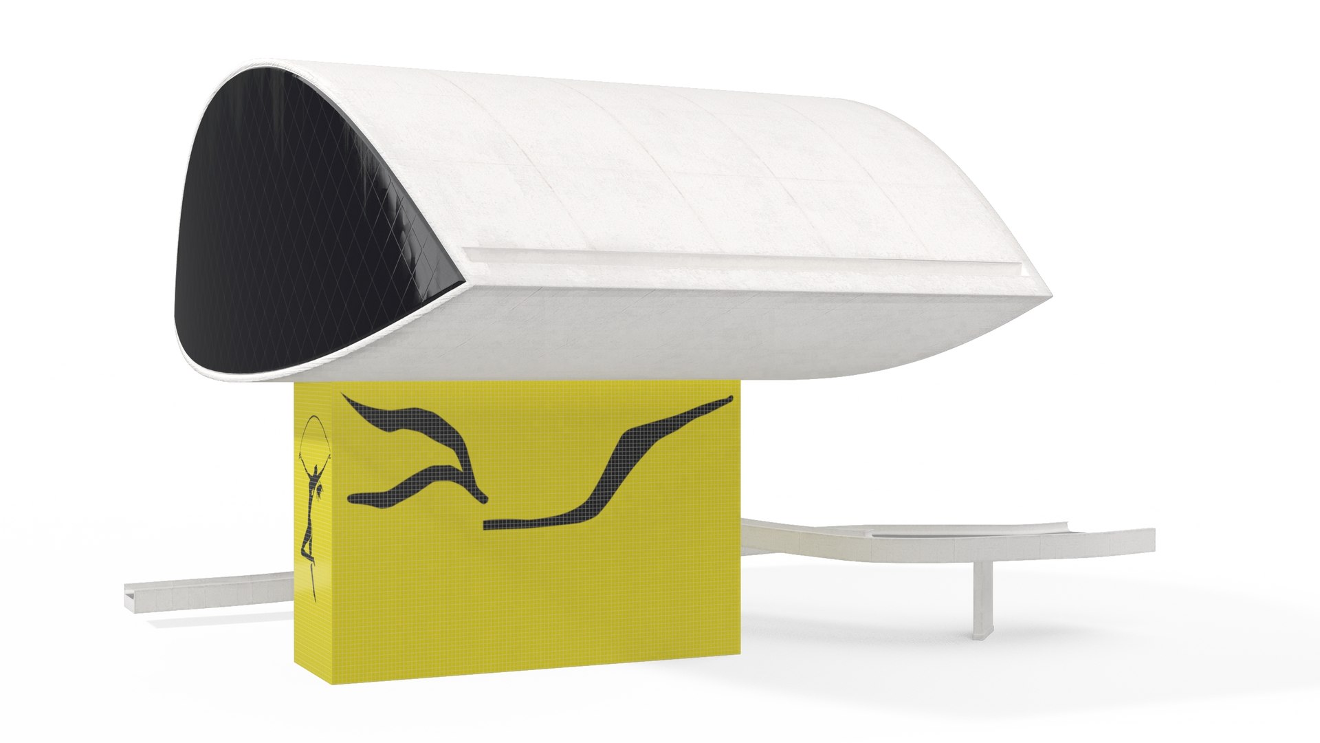 Museu Oscar Niemeyer Model - TurboSquid 2217120