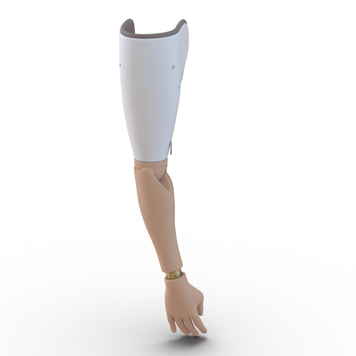 3d prosthetic leg arm model