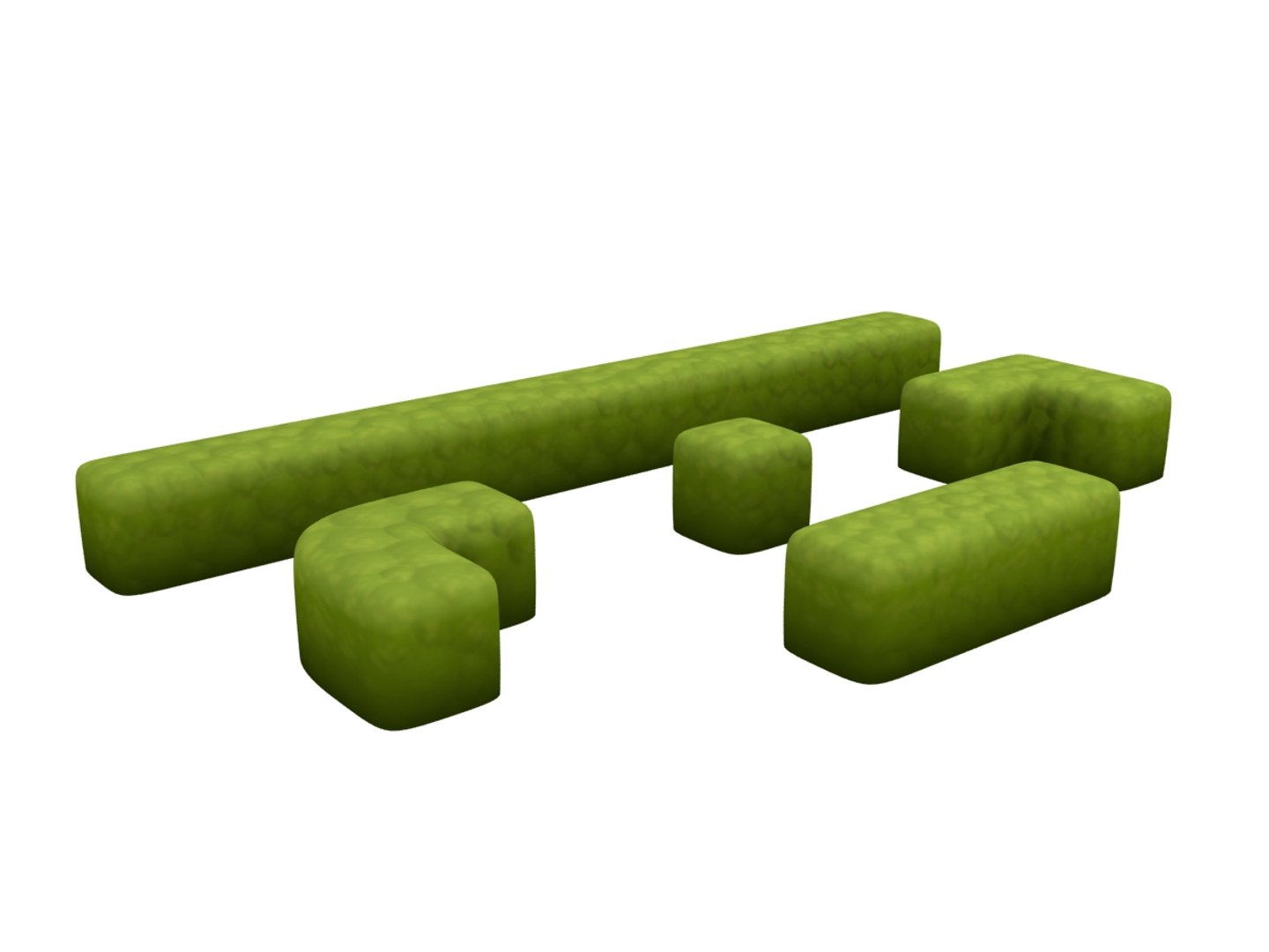 Hedge Cartoon 3D - TurboSquid 1360707