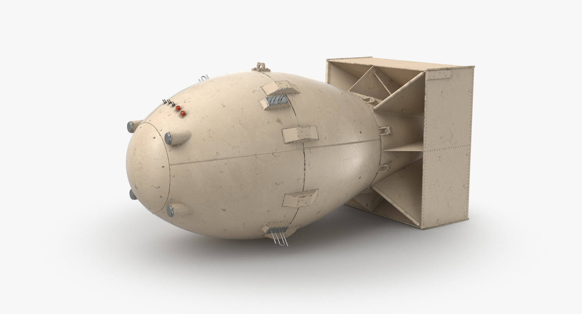 3D Model Fat Man Nuclear Bomb - TurboSquid 1292061