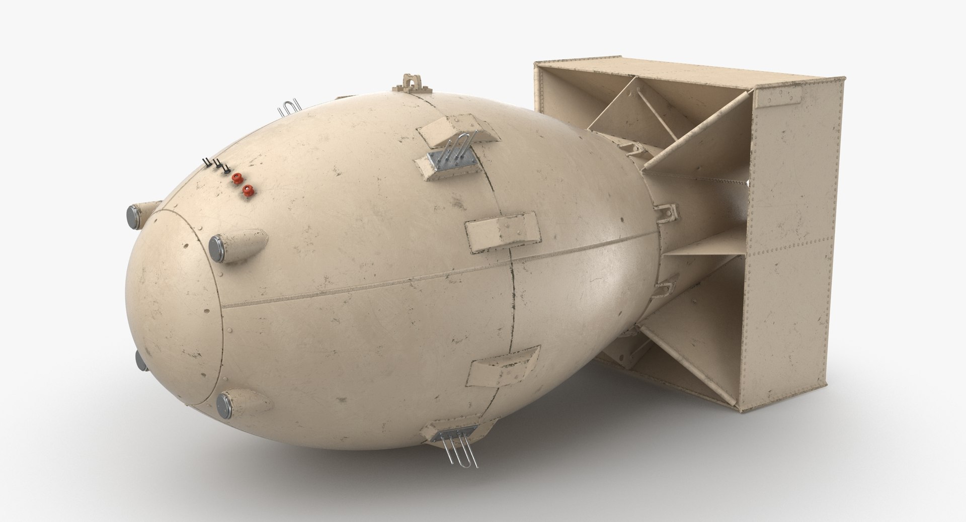 3D Model Fat Man Nuclear Bomb - TurboSquid 1292061