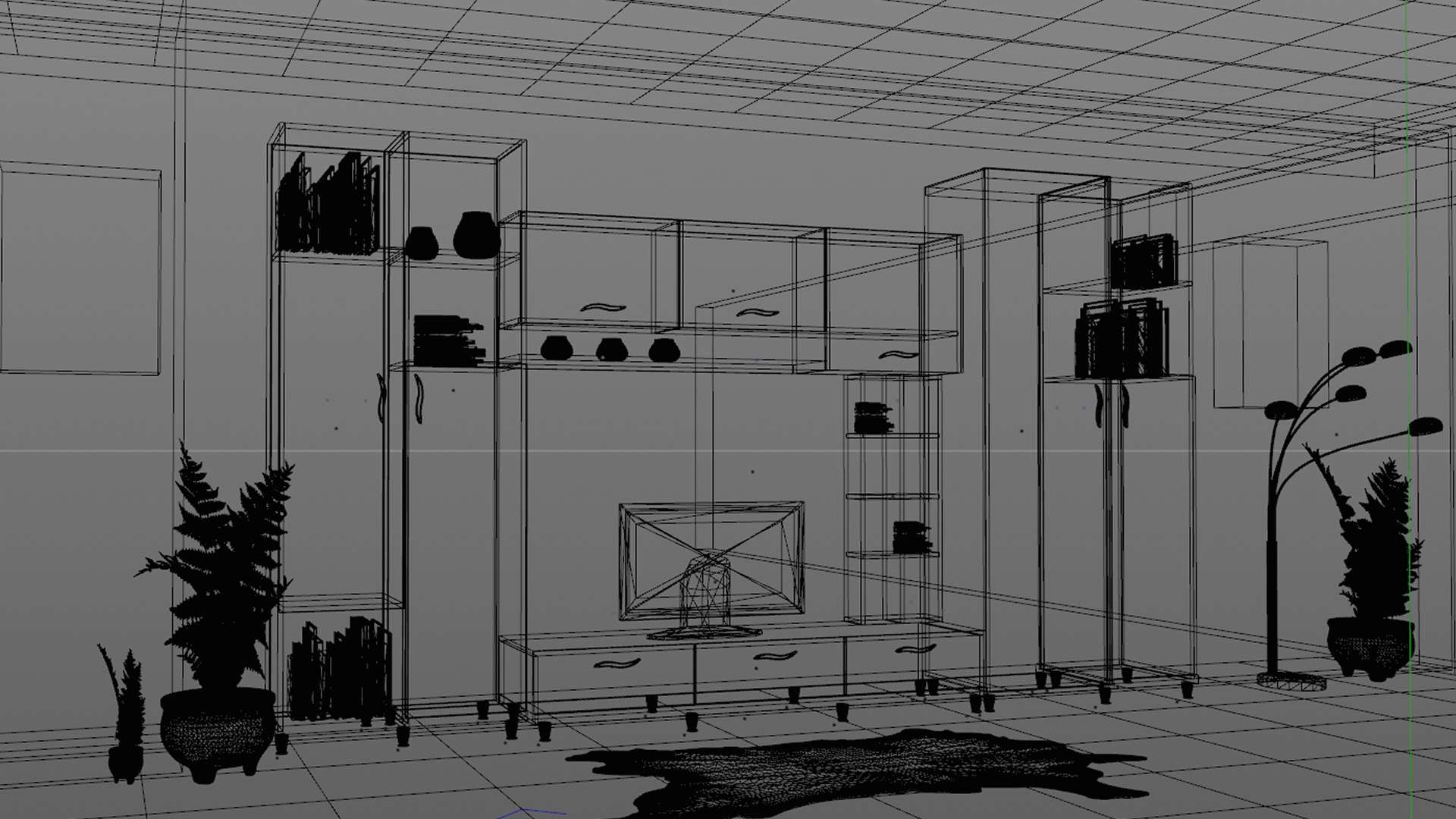 Library Furniture 3D Model - TurboSquid 2392818