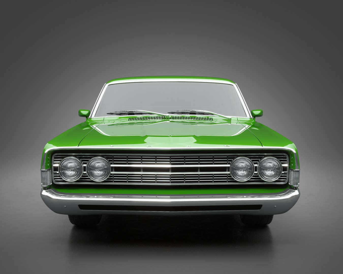 3D 1969 Ford Ranchero GT - TurboSquid 1743251