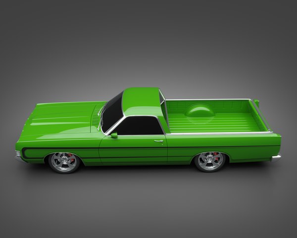 3D 1969 Ford Ranchero GT - TurboSquid 1743251