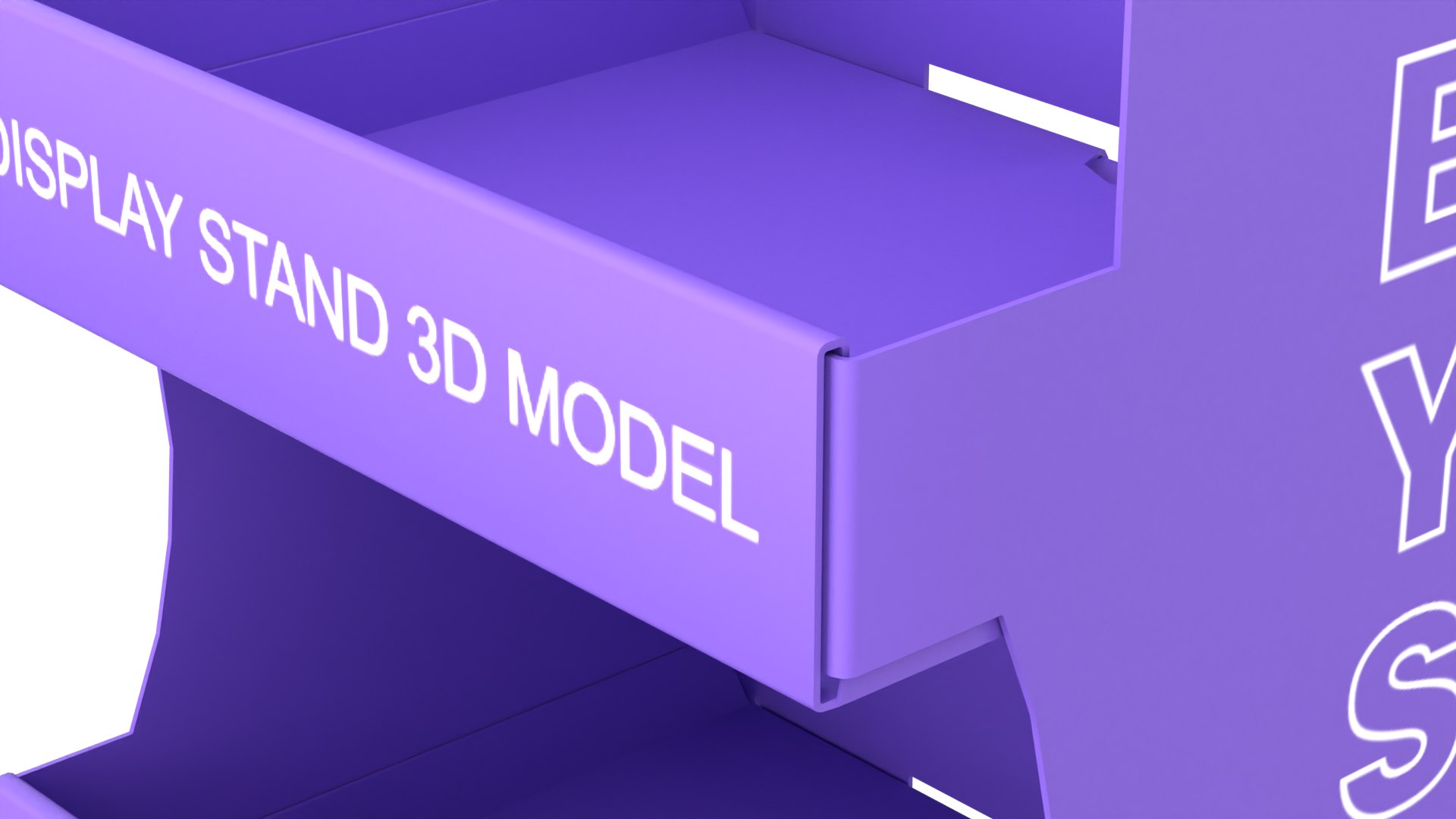 3D Model Product Display Stand - TurboSquid 2383994