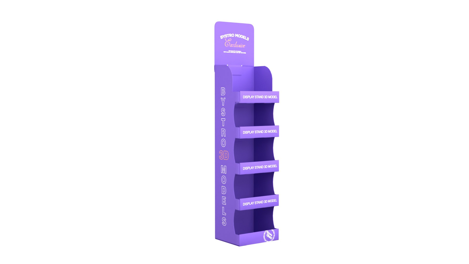 3D Model Product Display Stand - TurboSquid 2383994