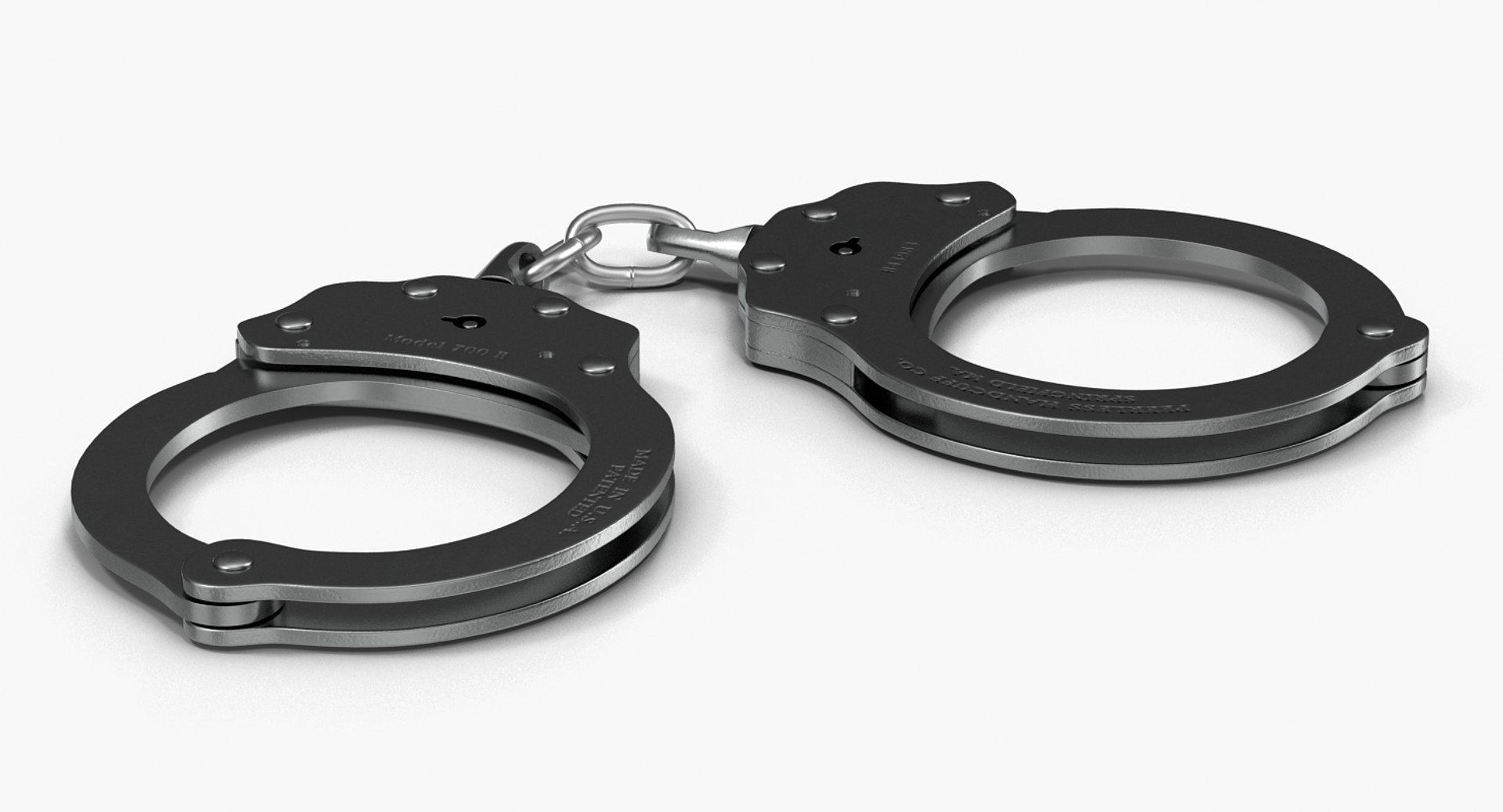 Short Chain Handcuffs 3ds