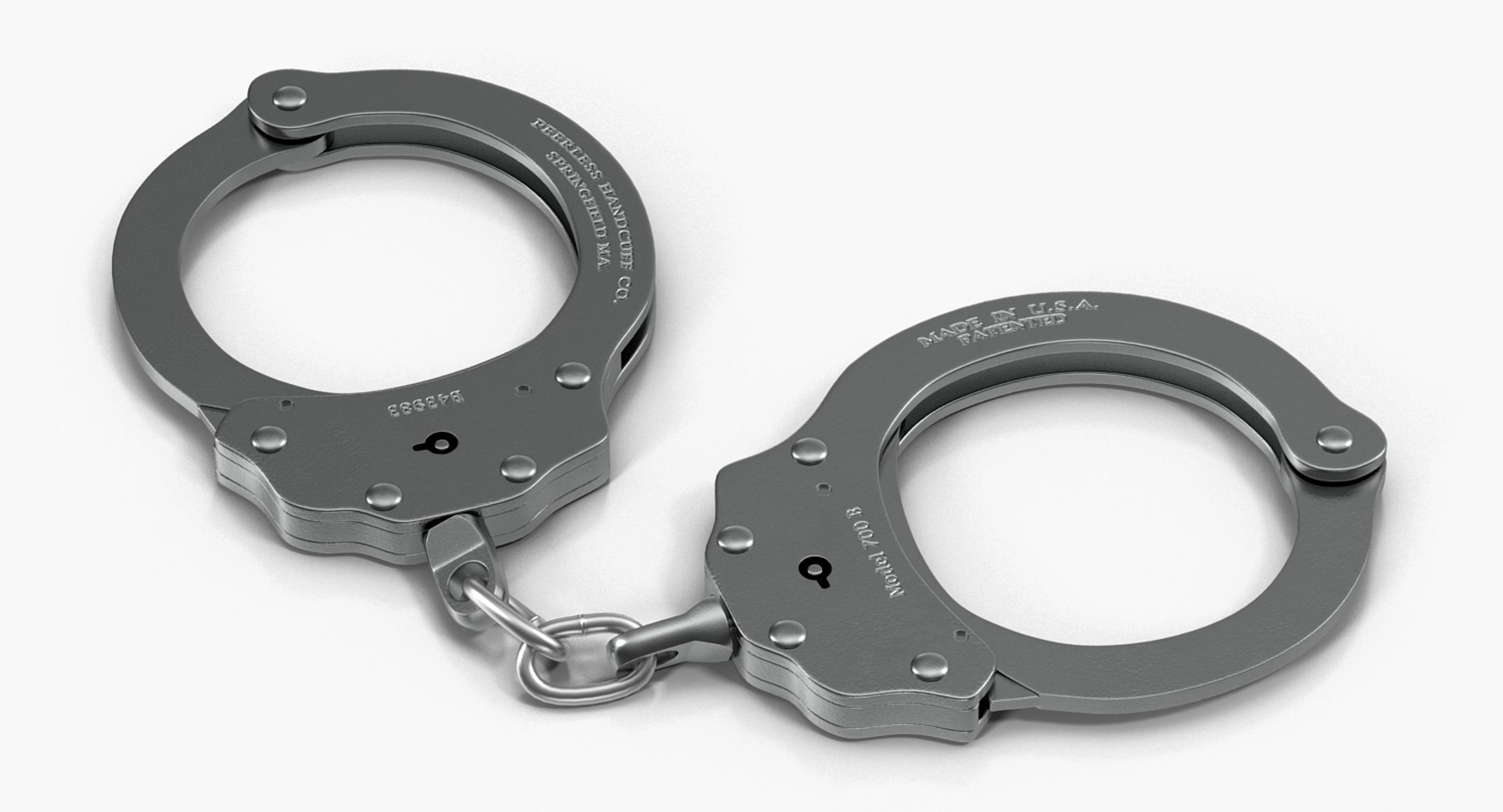 Short Chain Handcuffs 3ds