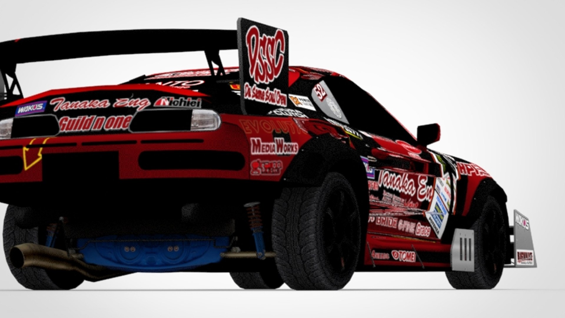 Racing Car D1 52 Model - TurboSquid 1395694