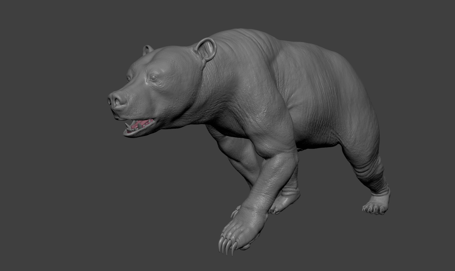 3D BrownBear Rigged Blender Model - TurboSquid 2486685