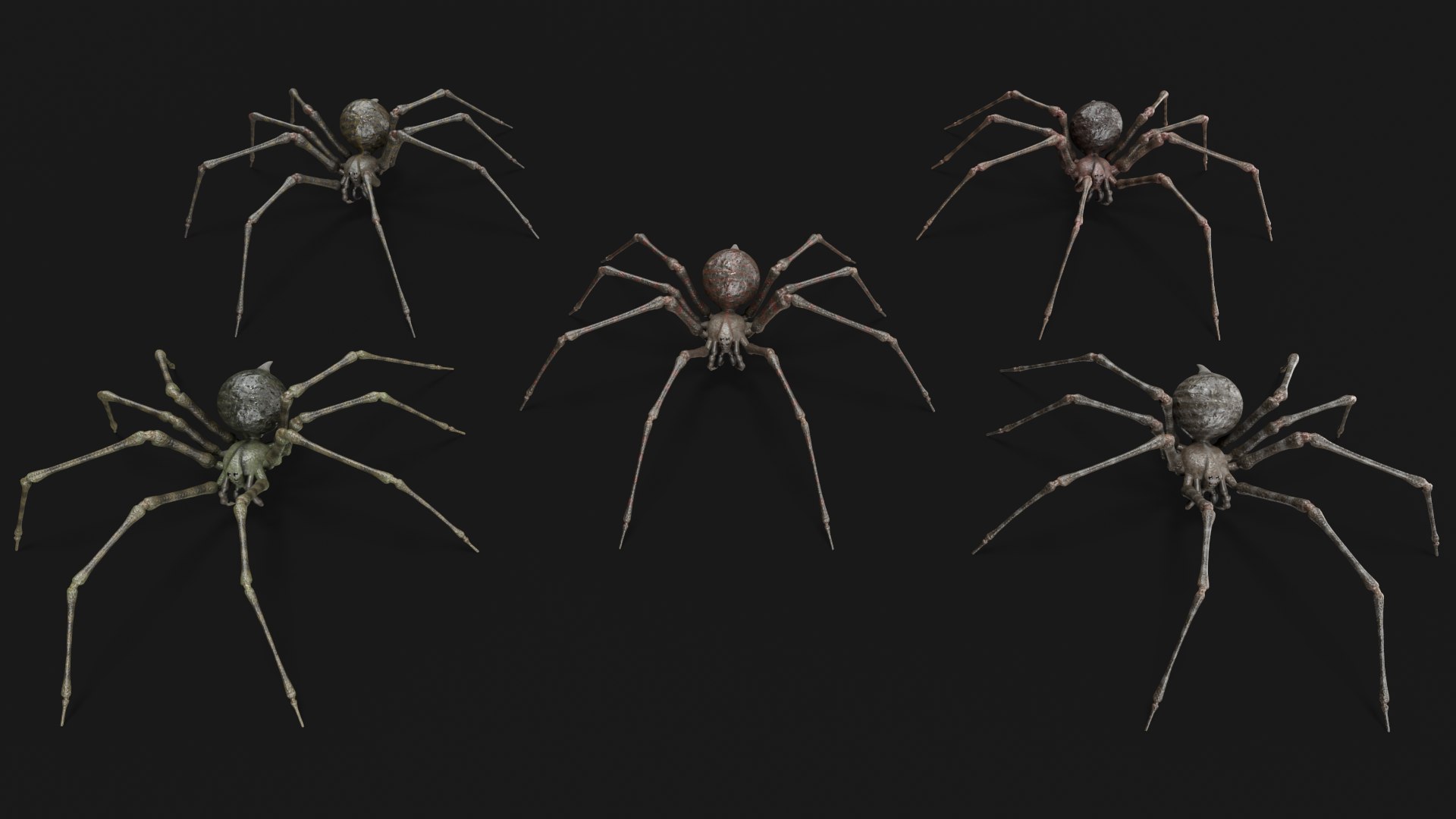 3D Spider - TurboSquid 2267504