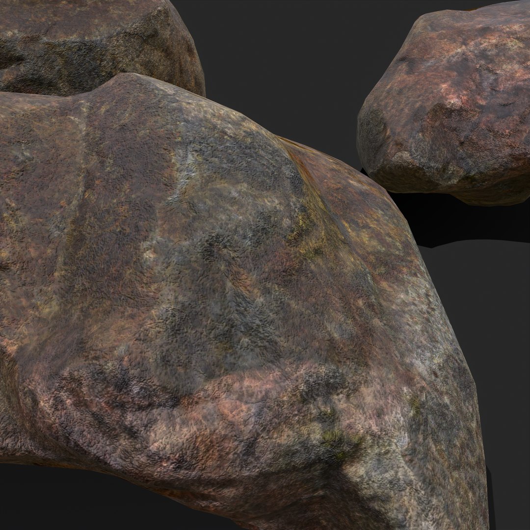 Free 3D River Rock Model - TurboSquid 1884062