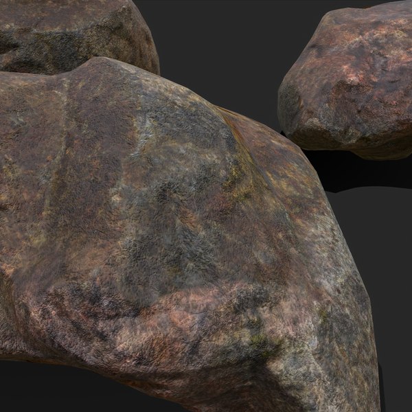 Free 3D River Rock model - TurboSquid 1884062