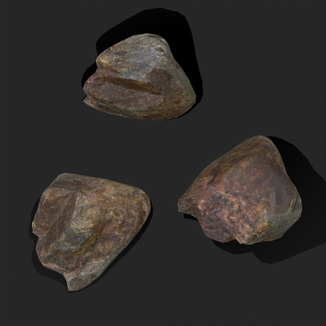 Free 3D River Rock Model - TurboSquid 1884062