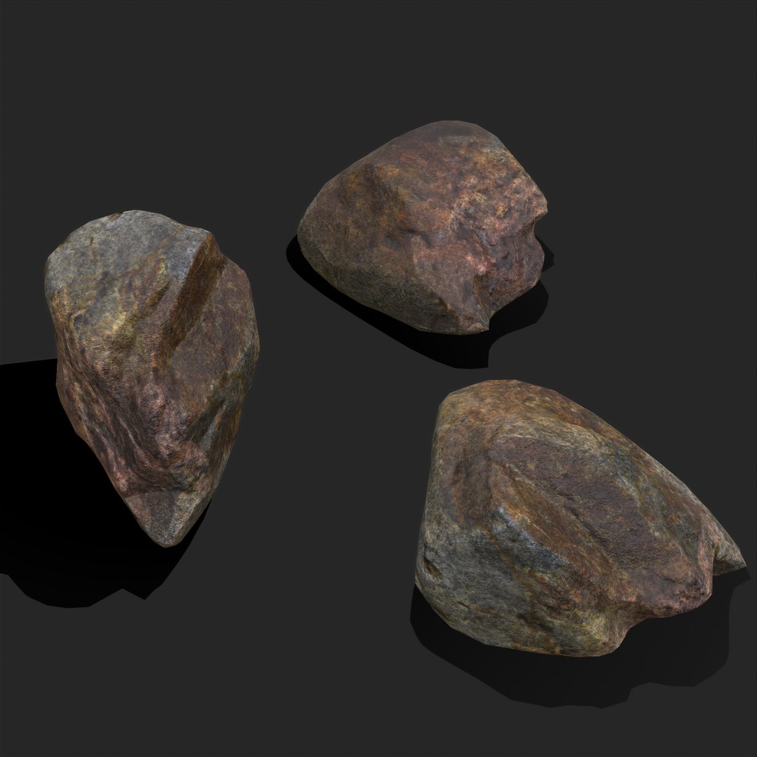 Free 3D River Rock Model - TurboSquid 1884062