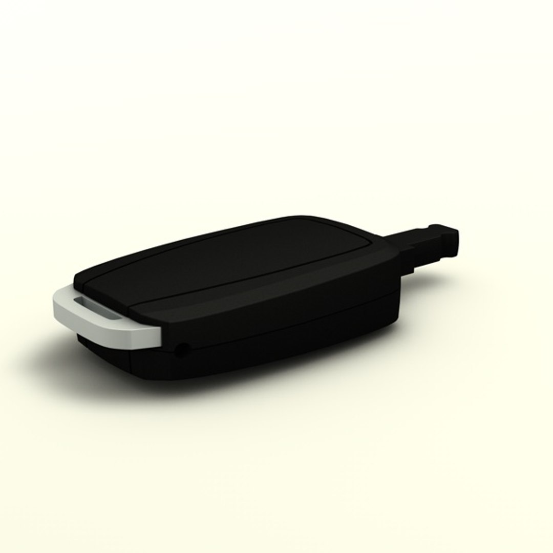 3d Model Car Key Fob