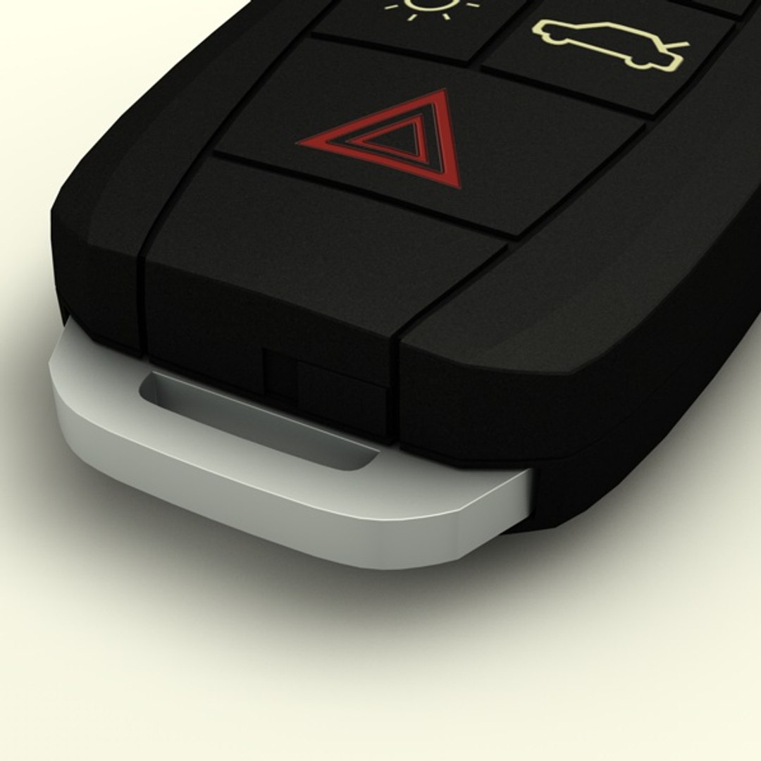 3d Model Car Key Fob