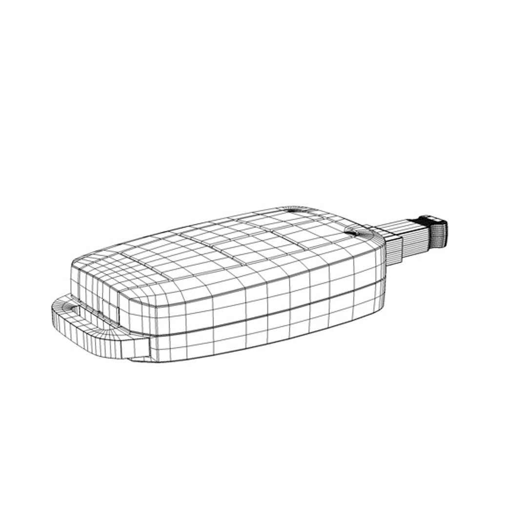 3d Model Car Key Fob