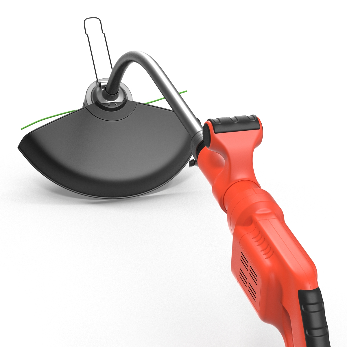 3d model electric lawn trimmer modeled
