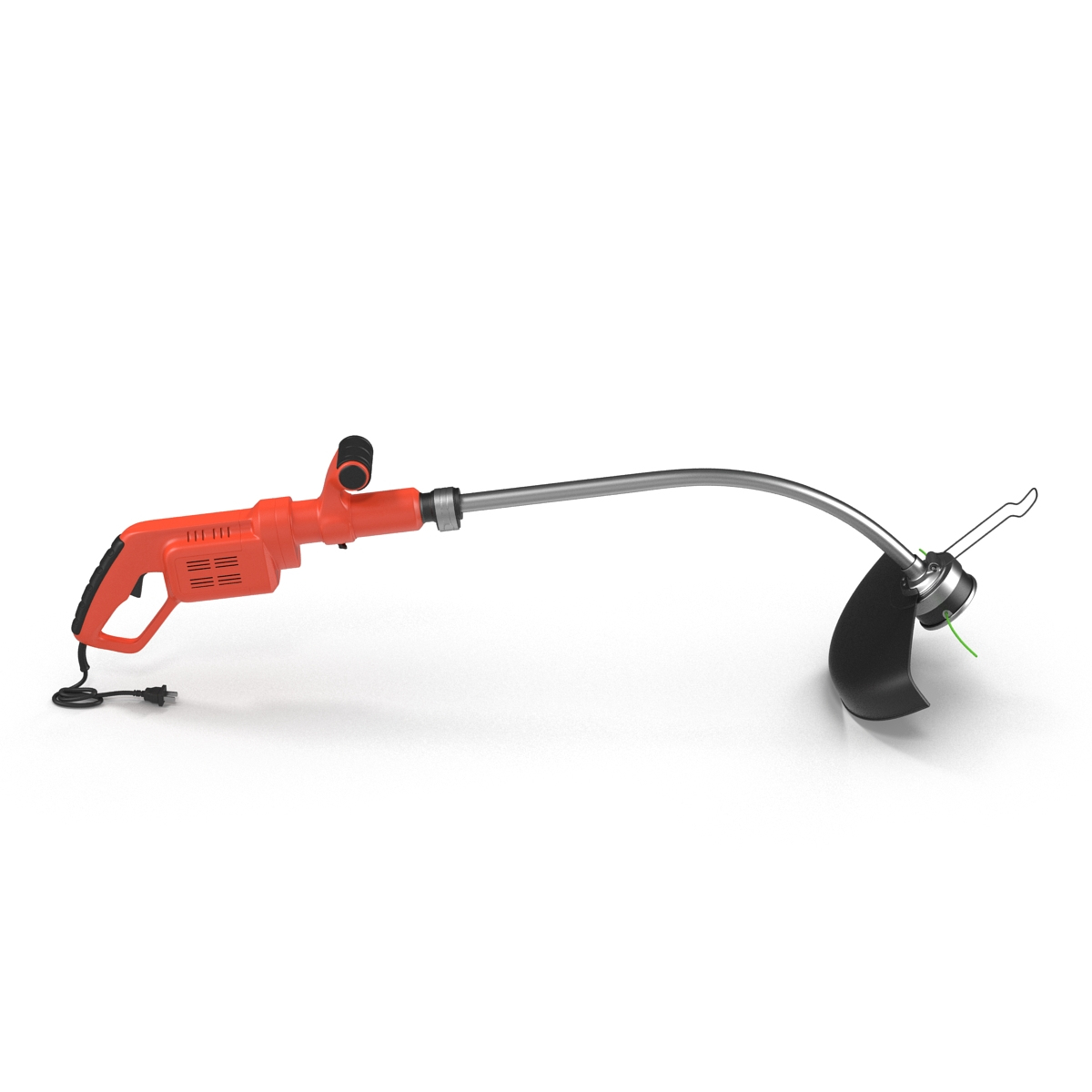 3d model electric lawn trimmer modeled