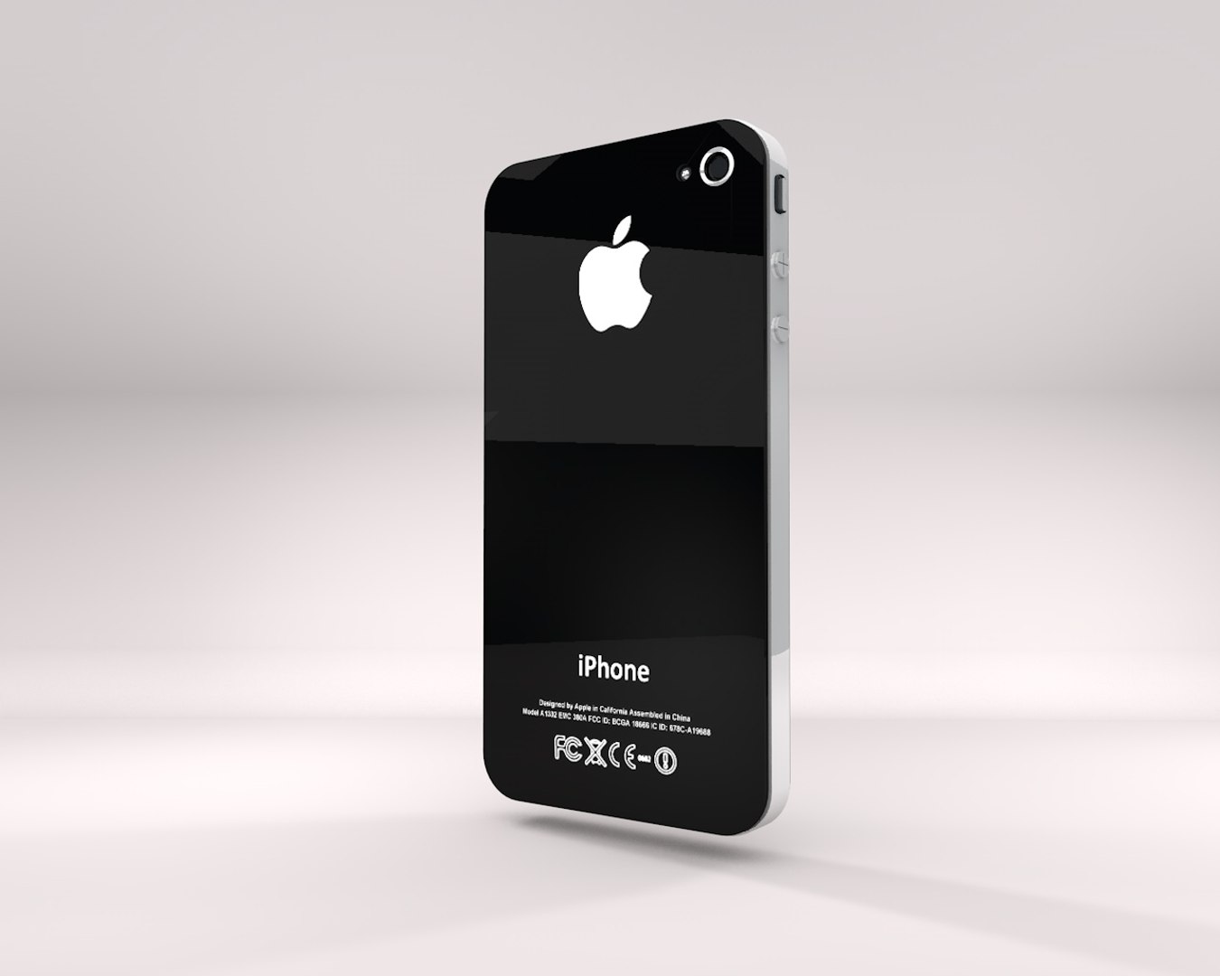 3d iphone 4 model