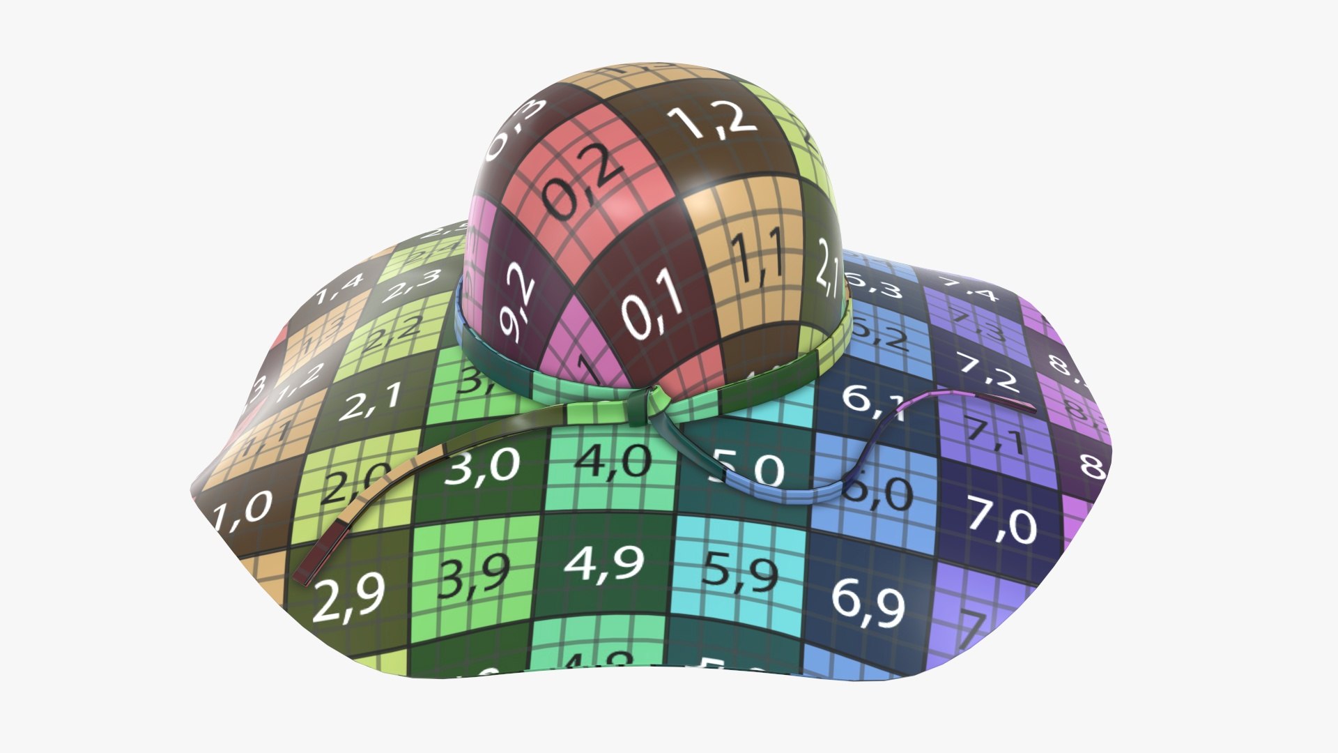 3D Model Hat Summer Sun - TurboSquid 1520276