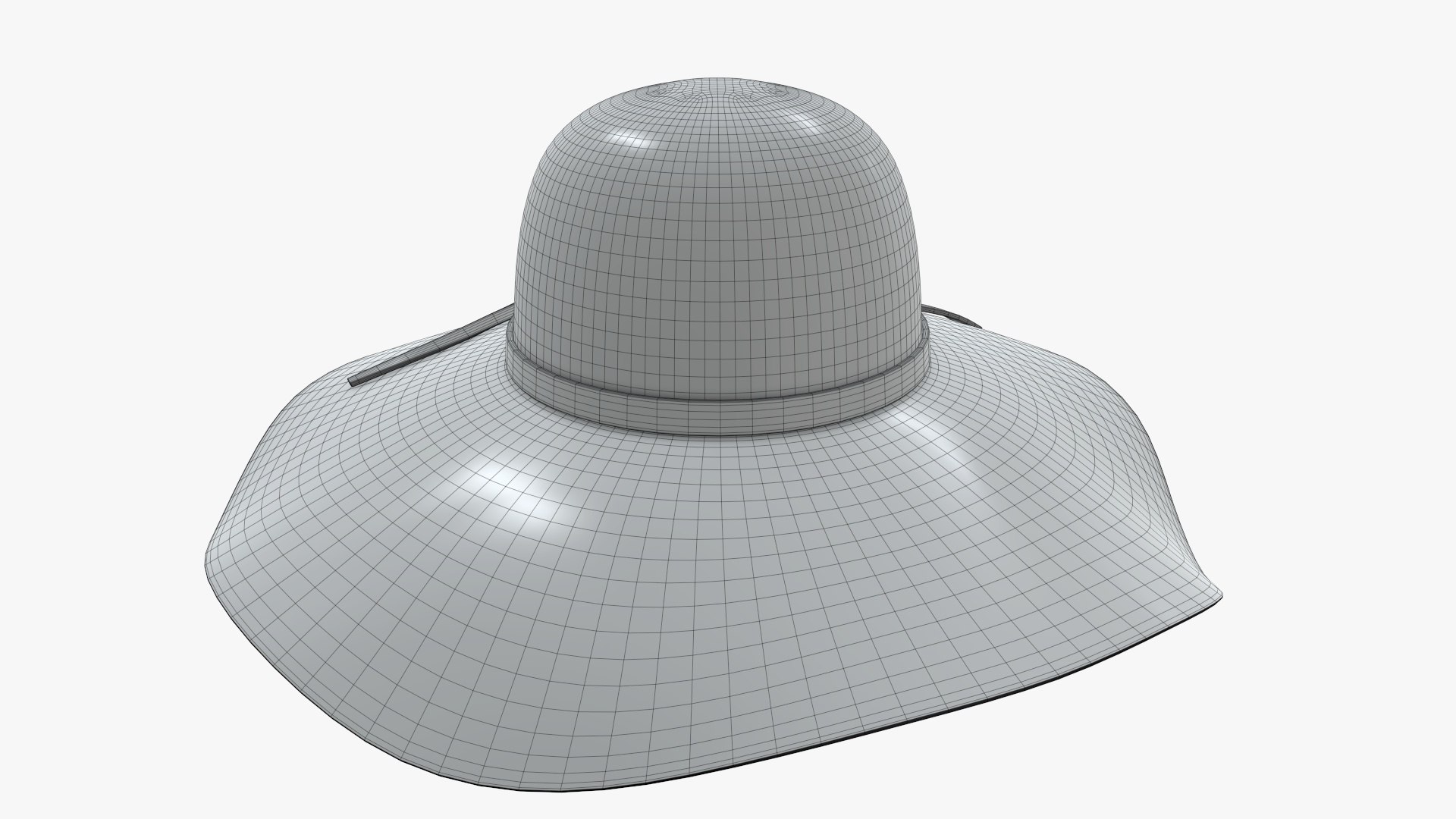 3D Model Hat Summer Sun - TurboSquid 1520276