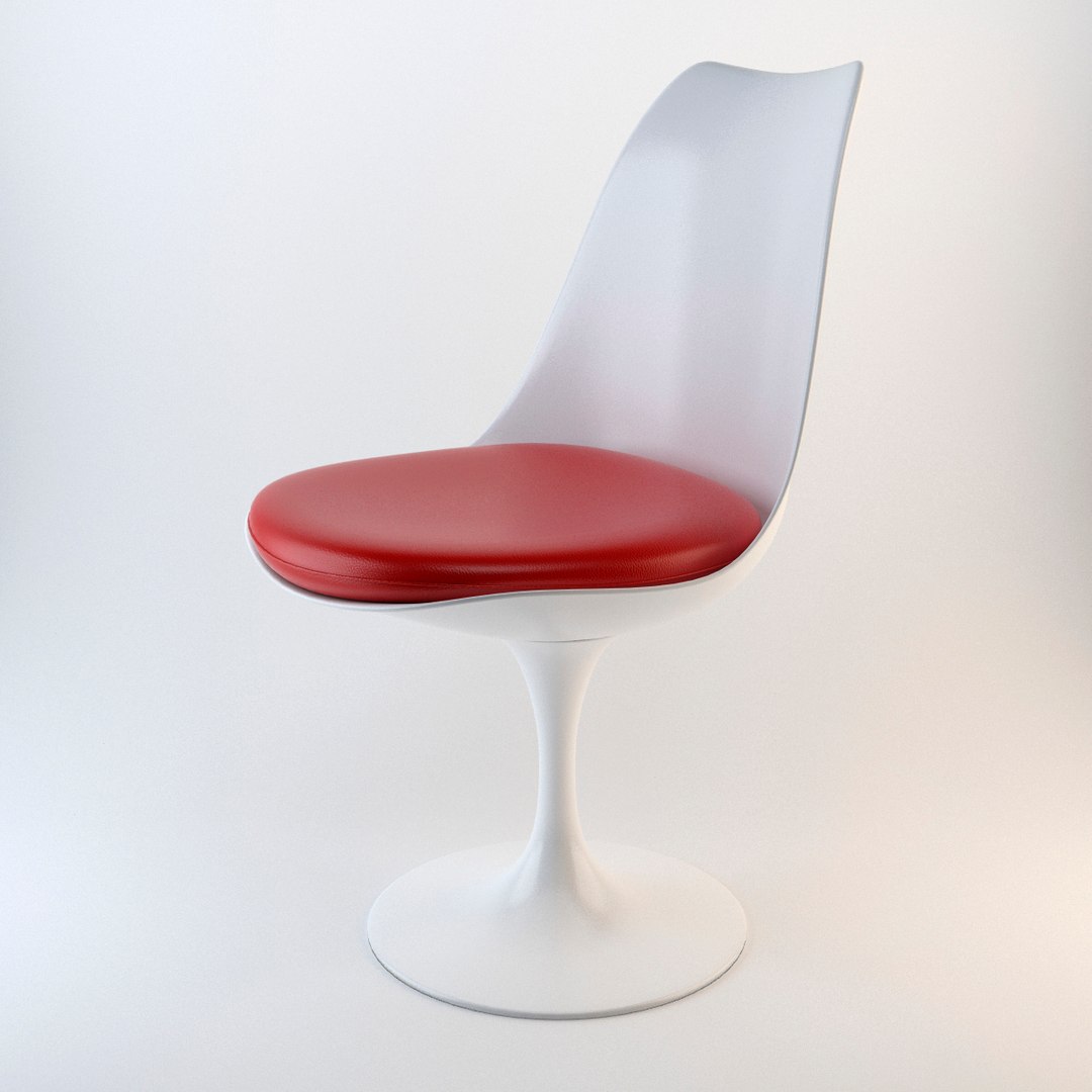 3D Tulip Chair Model - TurboSquid 1160684