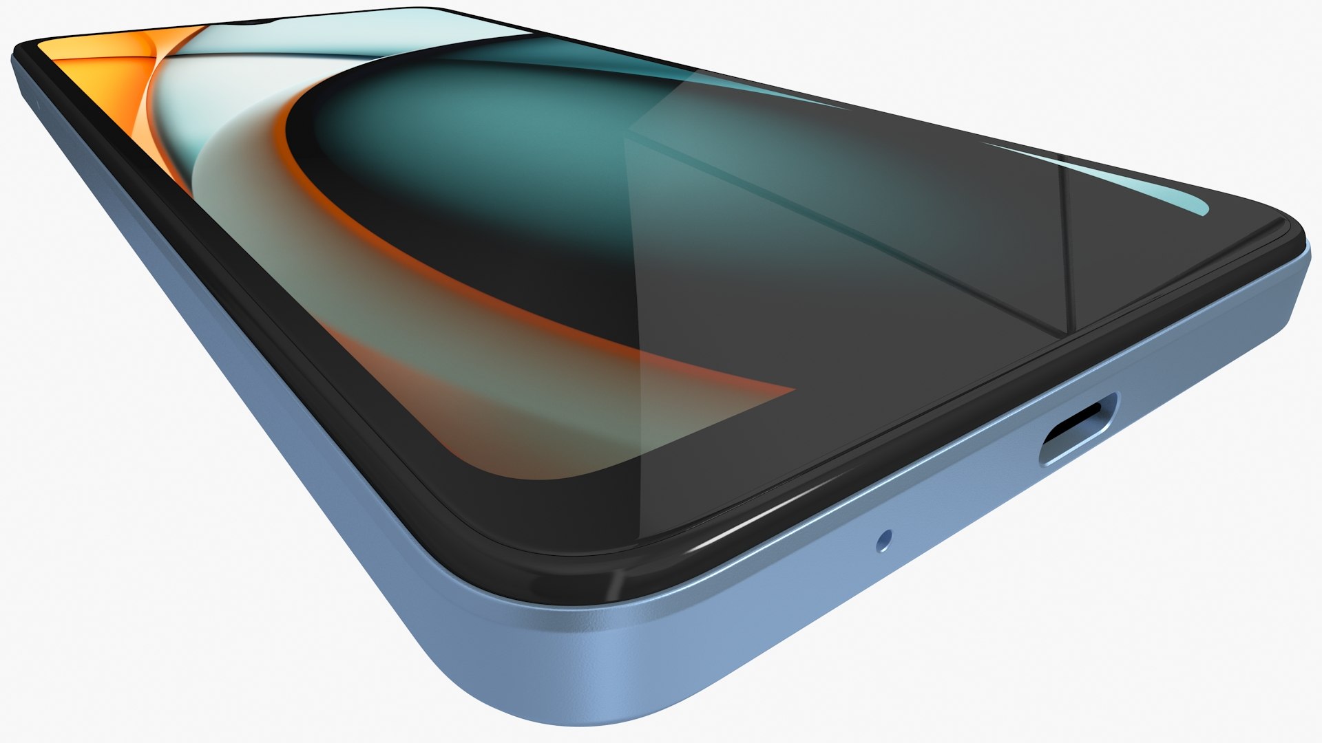3D Model Xiaomi Redmi A3 Blue - TurboSquid 2200749