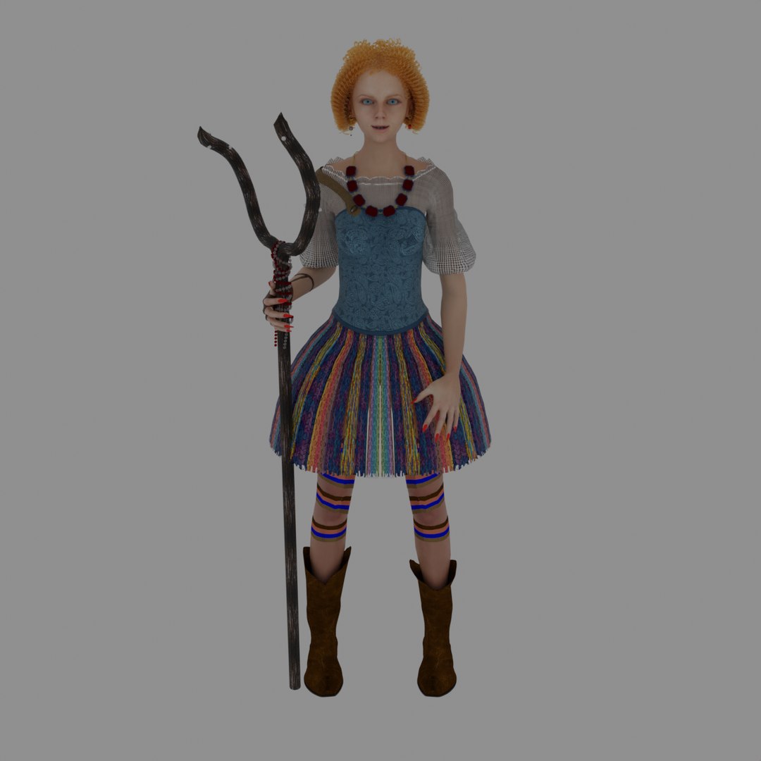 3D Model Goldilocks - TurboSquid 2210338