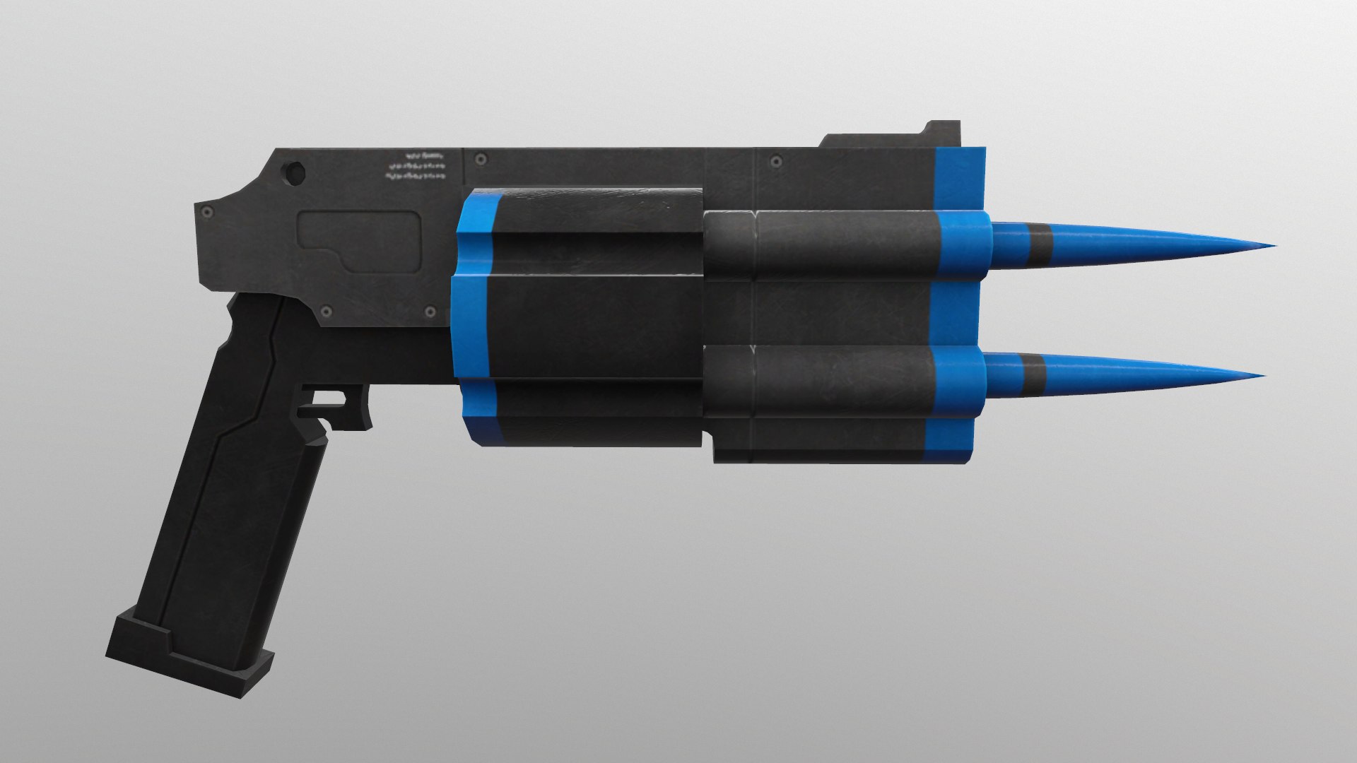 Energy Pistol Level 1 3D Model - TurboSquid 2196444