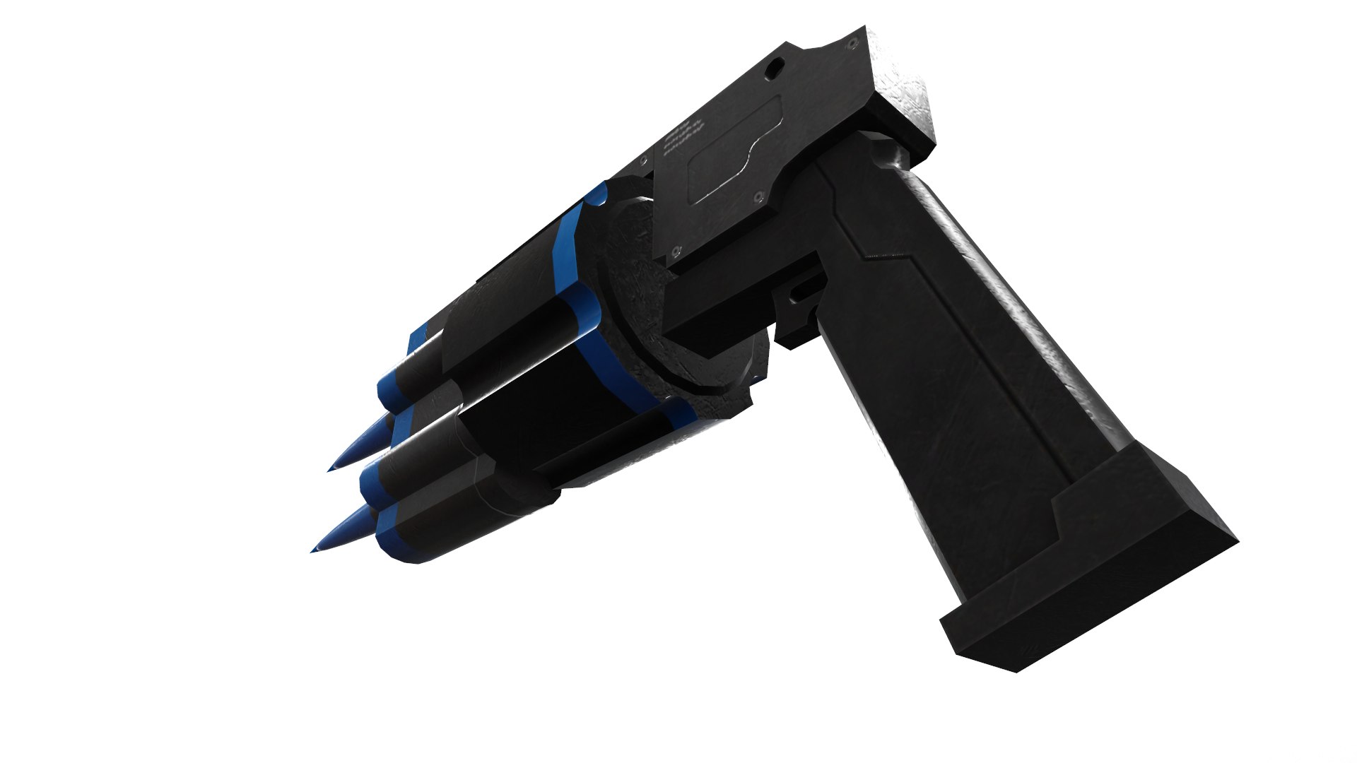 Energy Pistol Level 1 3D Model - TurboSquid 2196444