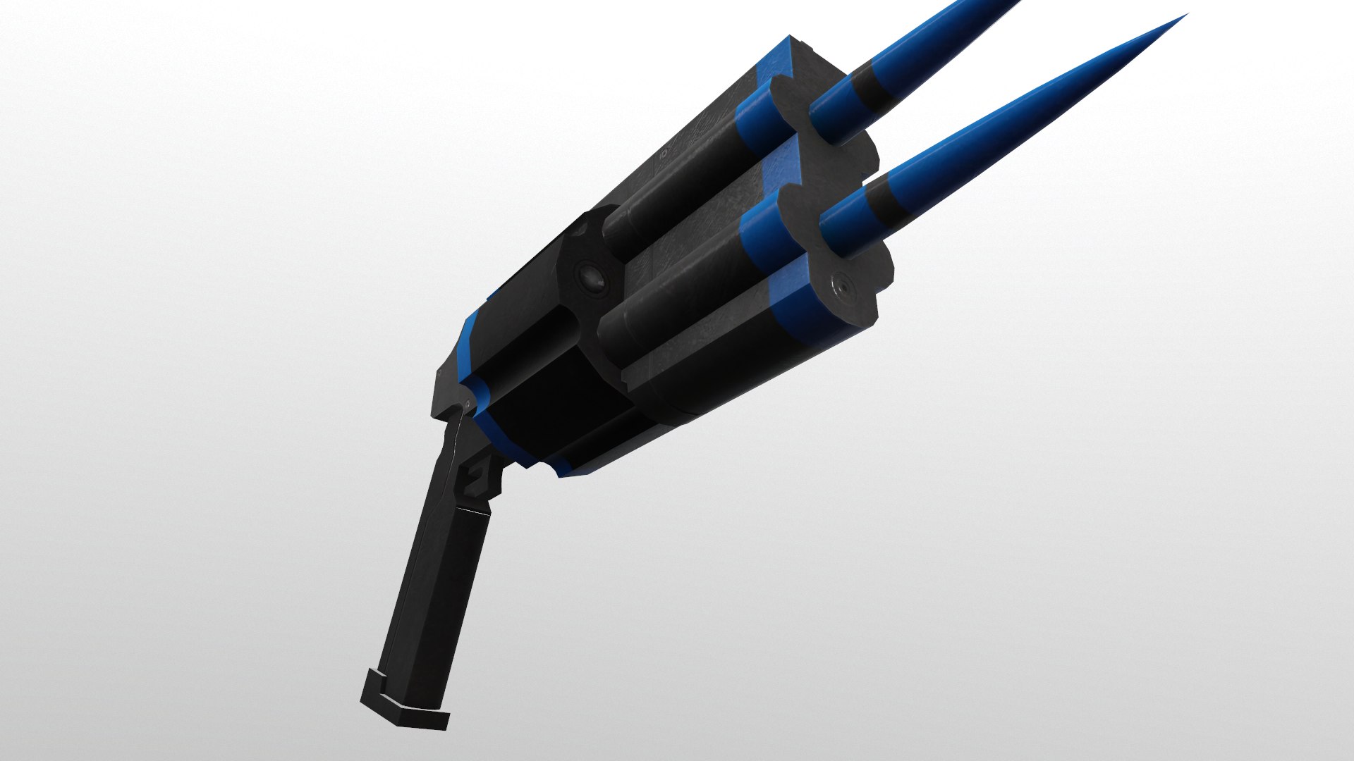 Energy Pistol Level 1 3D Model - TurboSquid 2196444