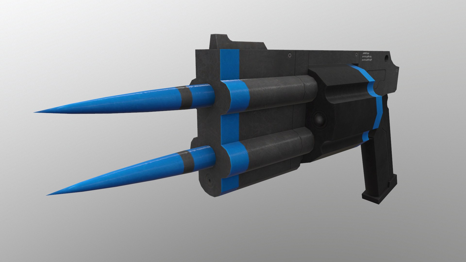 Energy Pistol Level 1 3D Model - TurboSquid 2196444