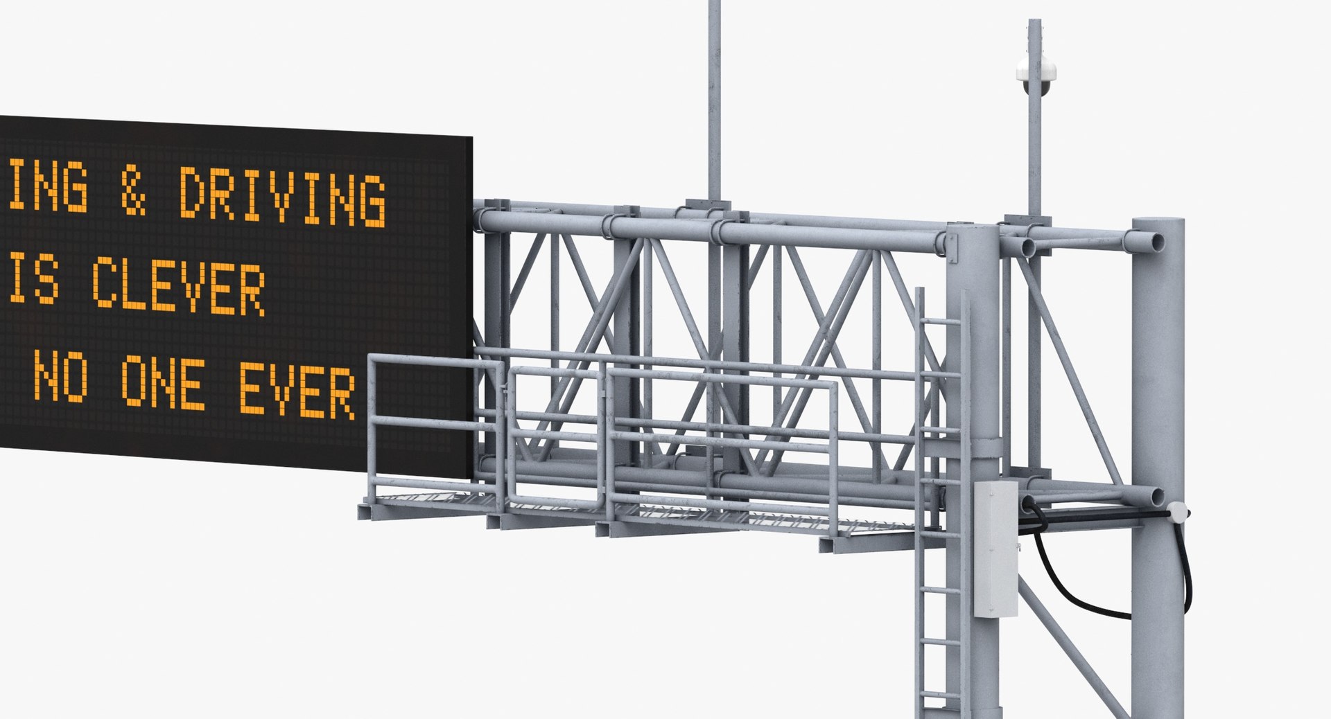 Digital Highway Sign 01 And Blank Version Model - TurboSquid 2023063