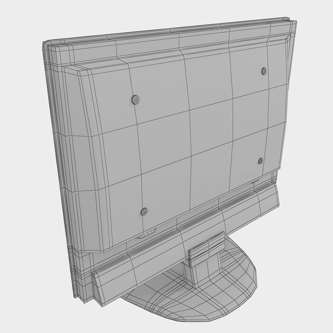 3d Lcd Monitor Model