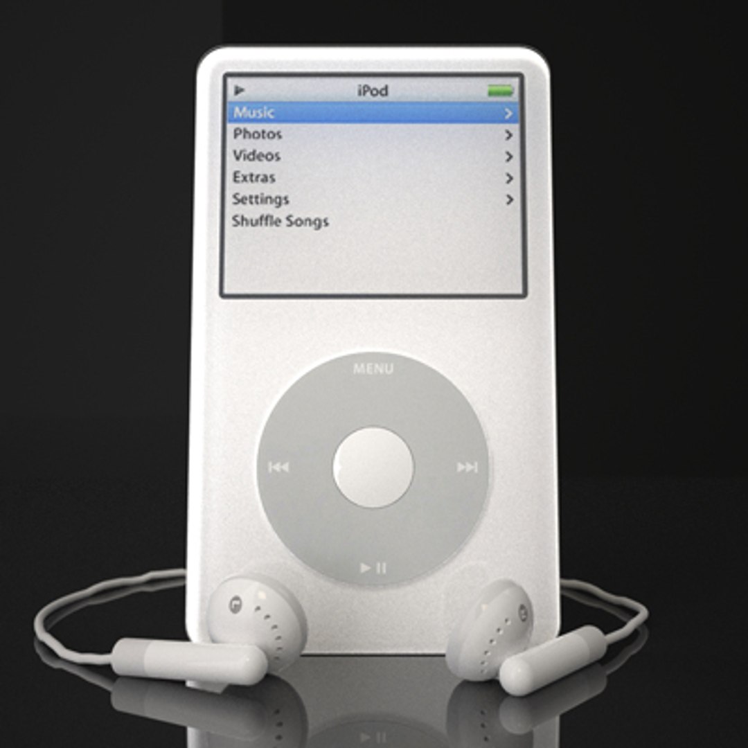 Apple Ipod Video 5th 3d Model