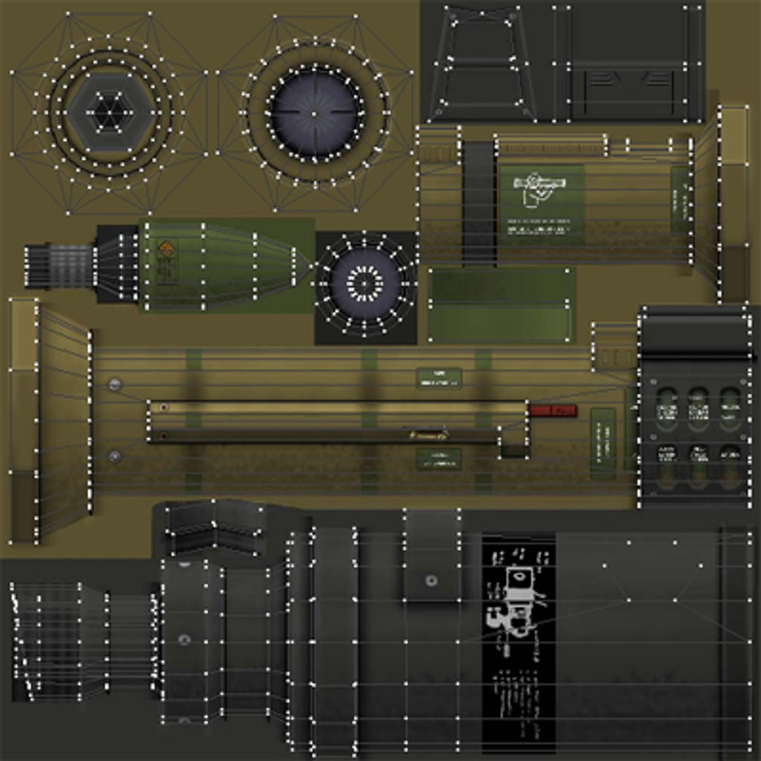 Tank-buster Rocket 3d Model